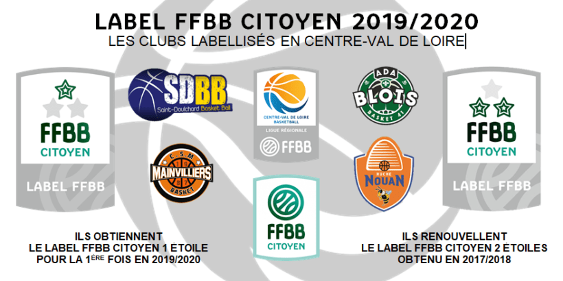 FFBB Citoyen - 6 clubs désormais labellisés